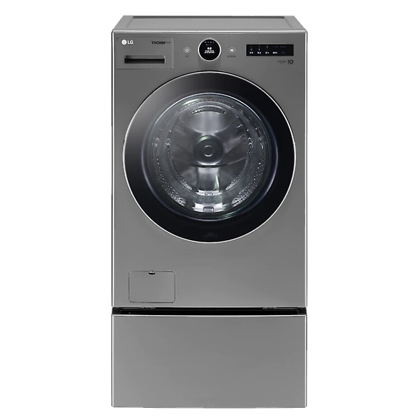 전자랜드 드럼세탁기 25+4kg 트윈워시 모던스테인리스 트롬 전국/폐가전수거 FX25VSQX 엘지