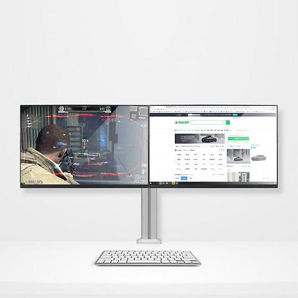 전자랜드 CamelMount MSC32D 듀얼모니터암 32인치 레일형 듀얼거치대 PRO_MDS_6127655007 카멜마운트