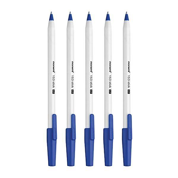 전자랜드 모나미 153스틱볼펜 청색 12자루 0 7mm 2132521 오피스큐