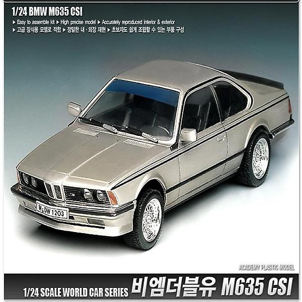 24sc BMW M635 CSI 정밀 모형 비엠더블유 클래식카